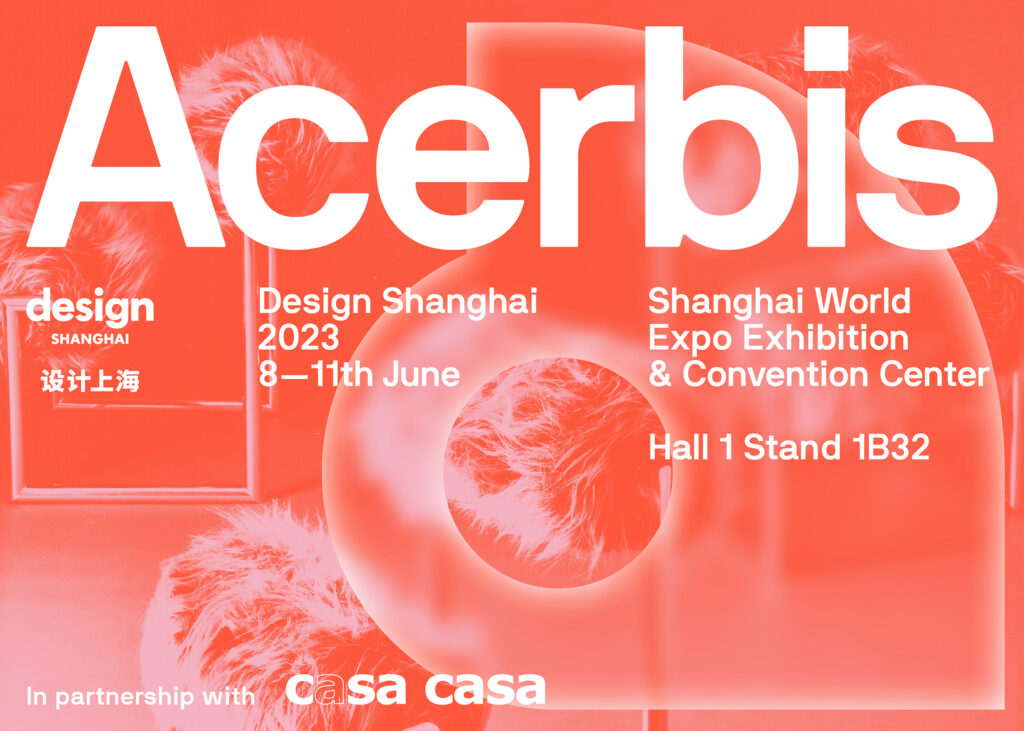 The Remasters collection at Design Shanghai 2023 - Acerbis