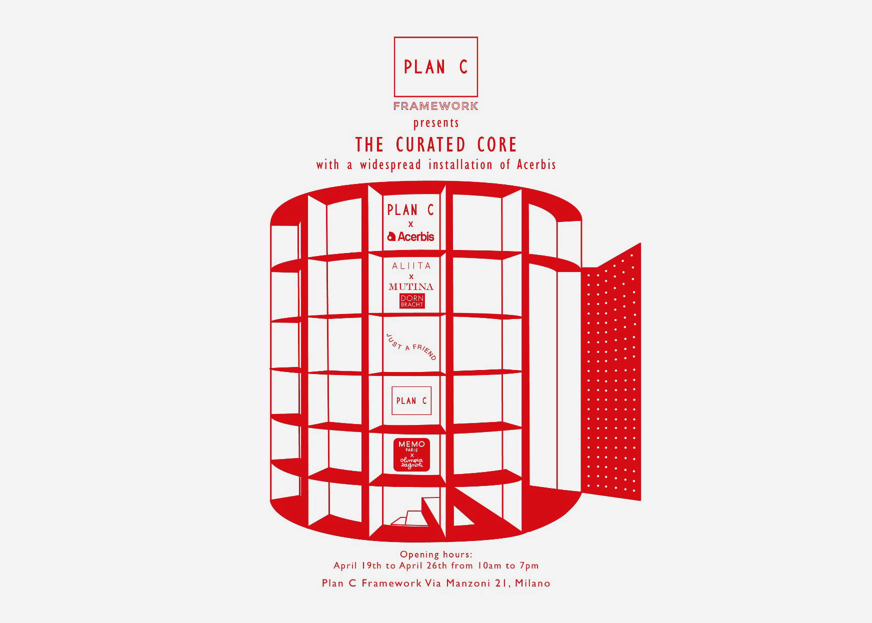 The Curated Core @ Plan C Framework - Acerbis